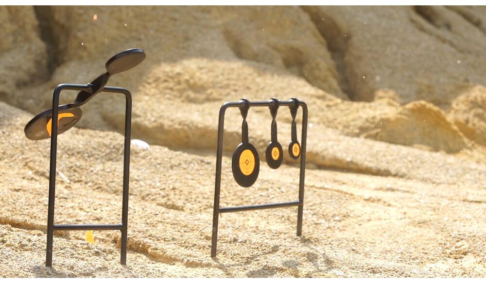 Triple Spin .22 Rimfire Swinging Target | Caldwell