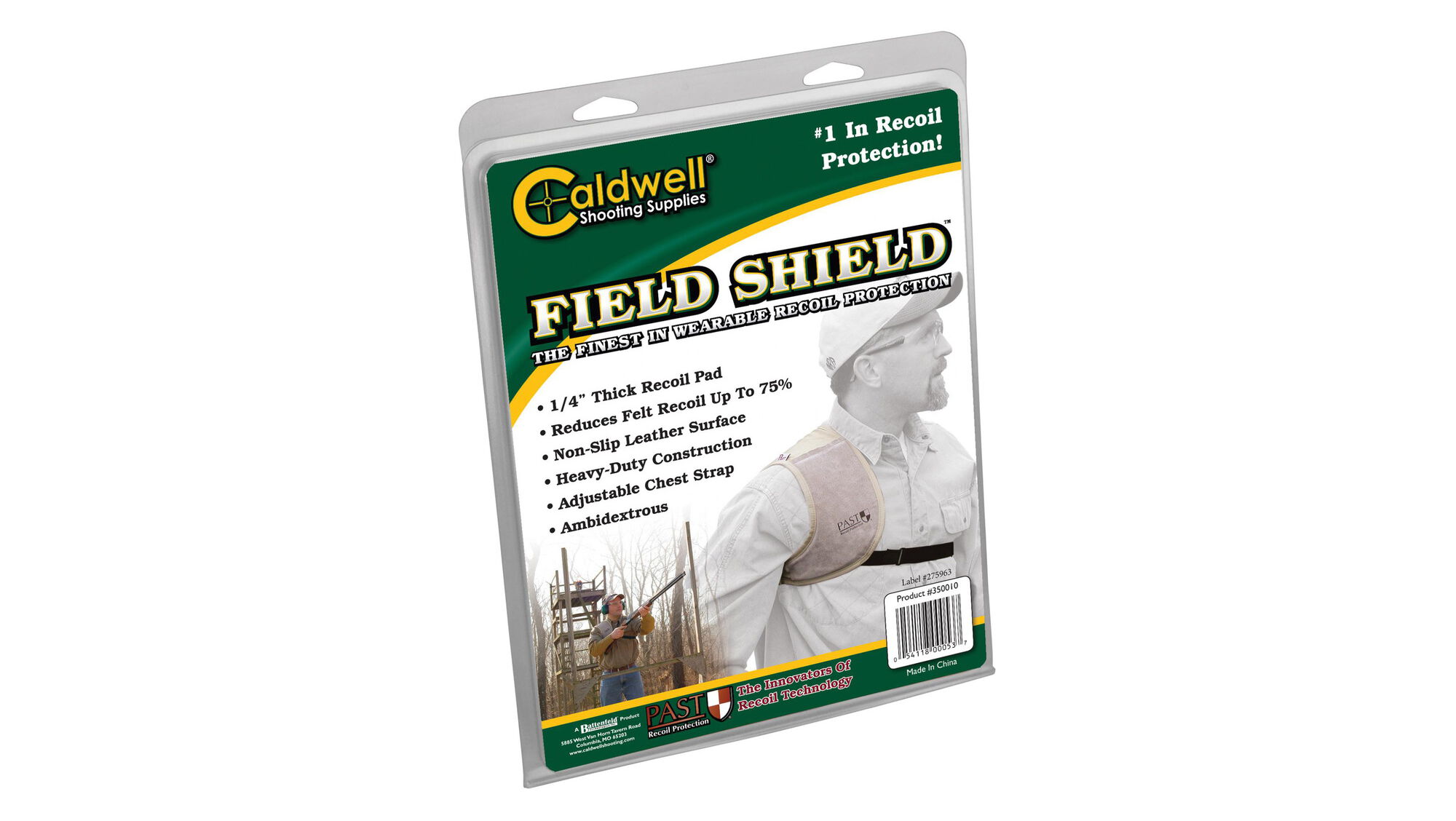 Field Recoil Shield (Ambidextrous) | Caldwell
