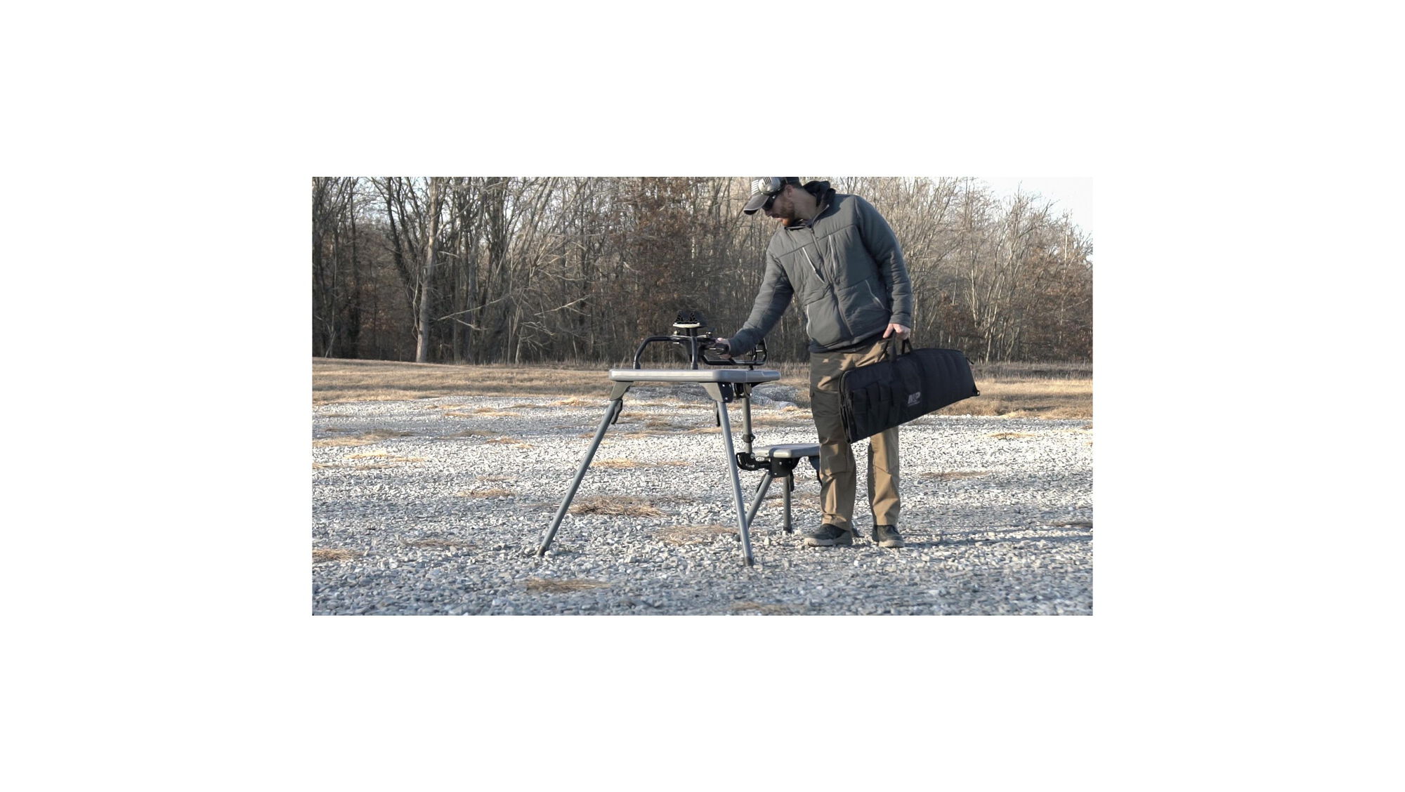 Stable Table Lite | Portable Shooting Bench | Caldwell