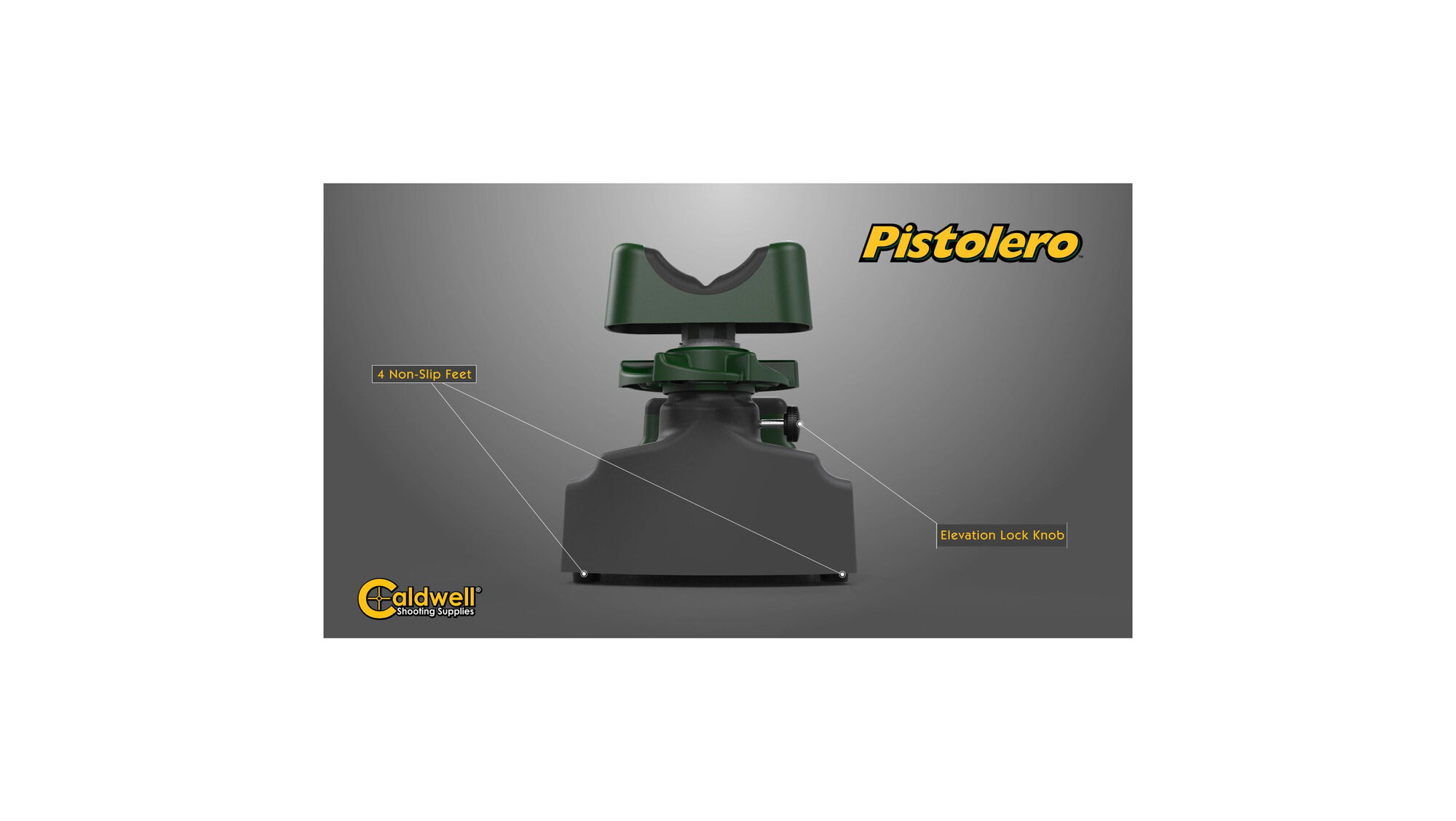 The Pistolero | Handgun & Pistol Shooting Rest | Caldwell