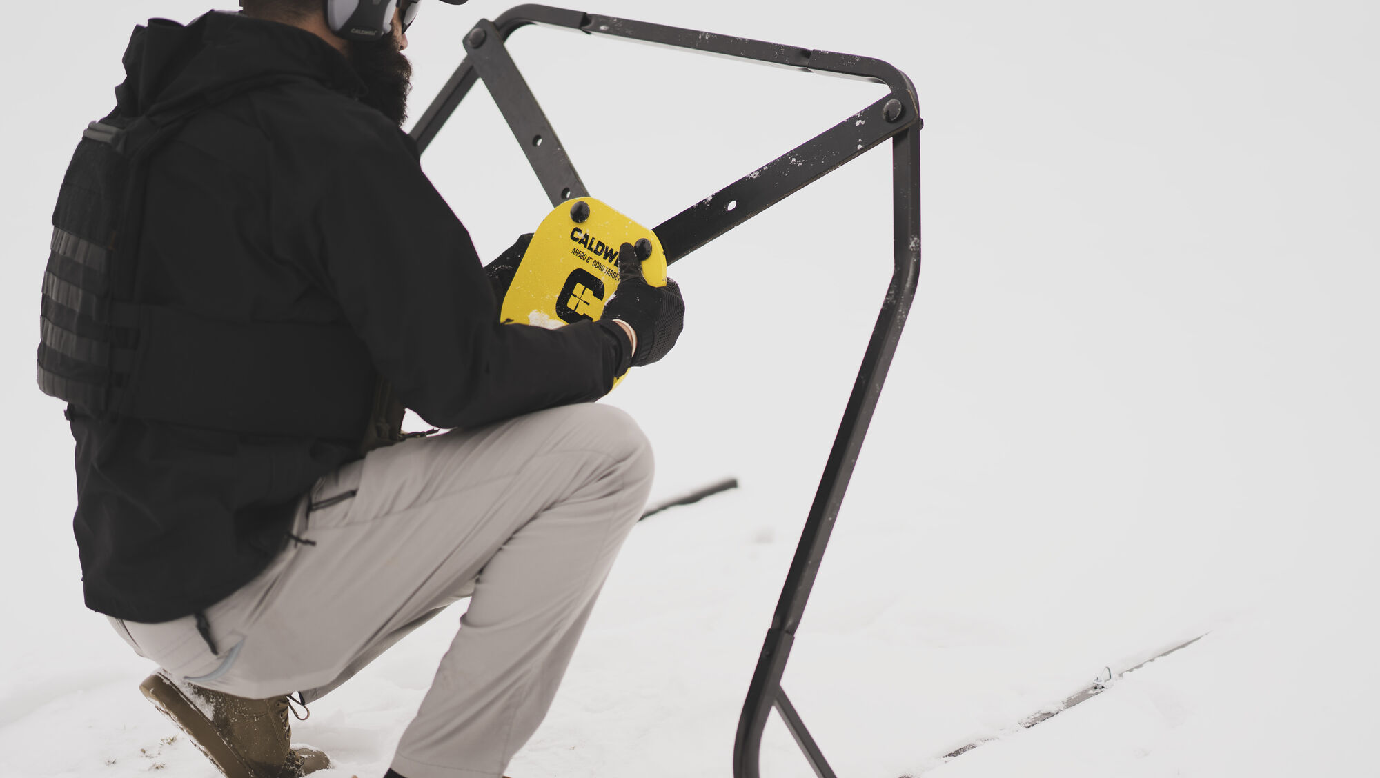 PORTABLE RANGE KIT WITH 8” AR500 TARGET | Caldwell