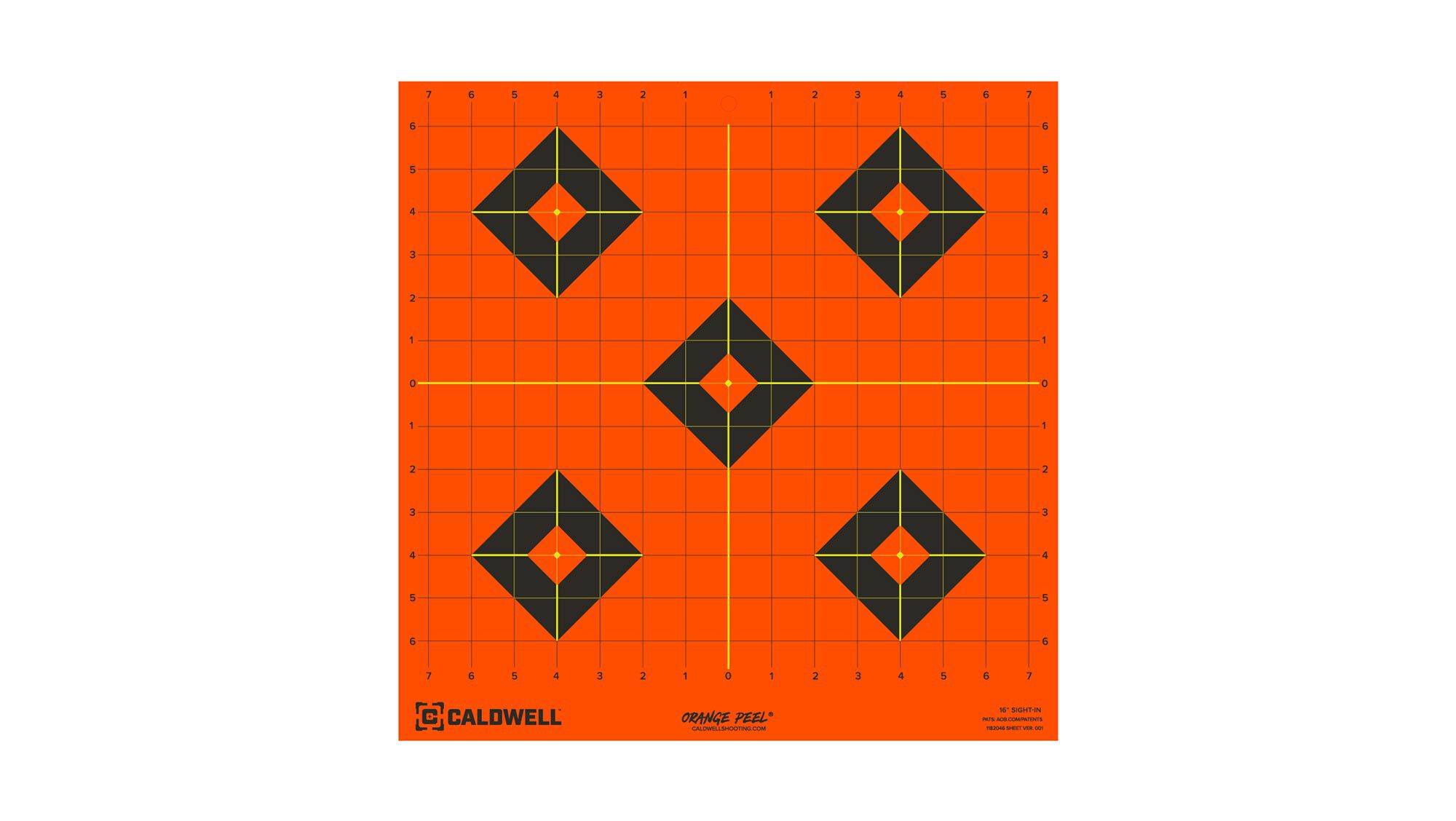 Gen 2 - 16" OP 'Sight-In' Targets, 5 Sheets