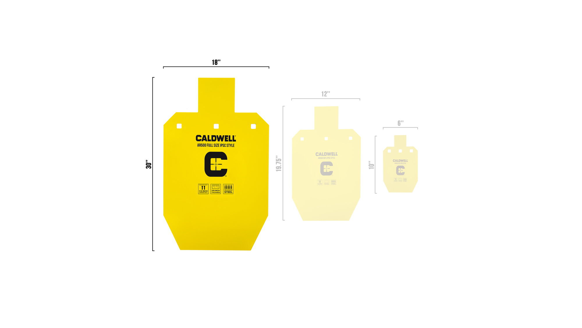 AR500 IPSC Steel Targets