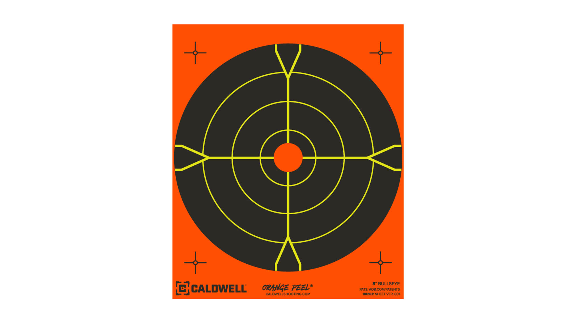 Gen 2 - 12" OP 'Bullseye' Targets, 5 Sheets
