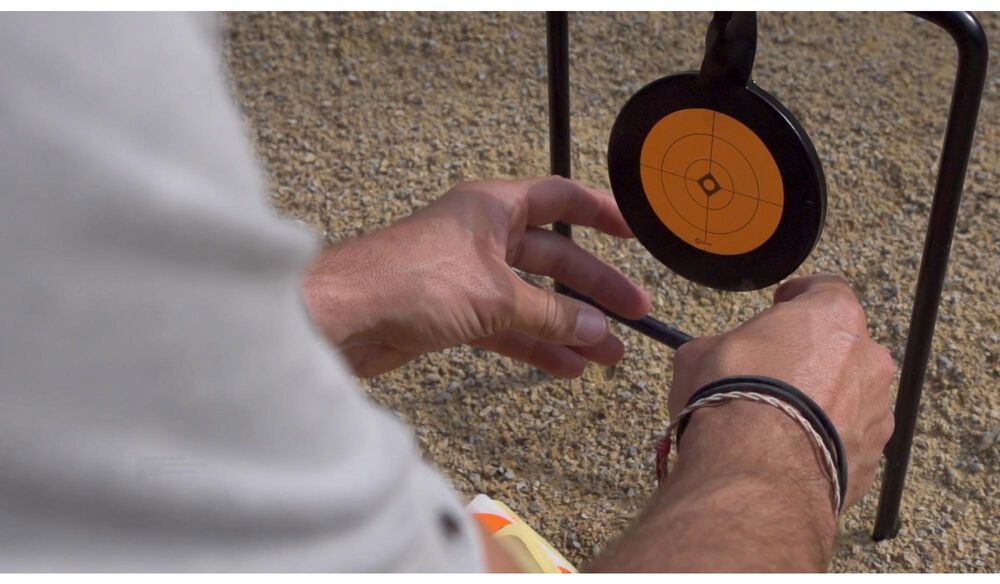 Triple Spin .22 Rimfire Swinging Target | Caldwell