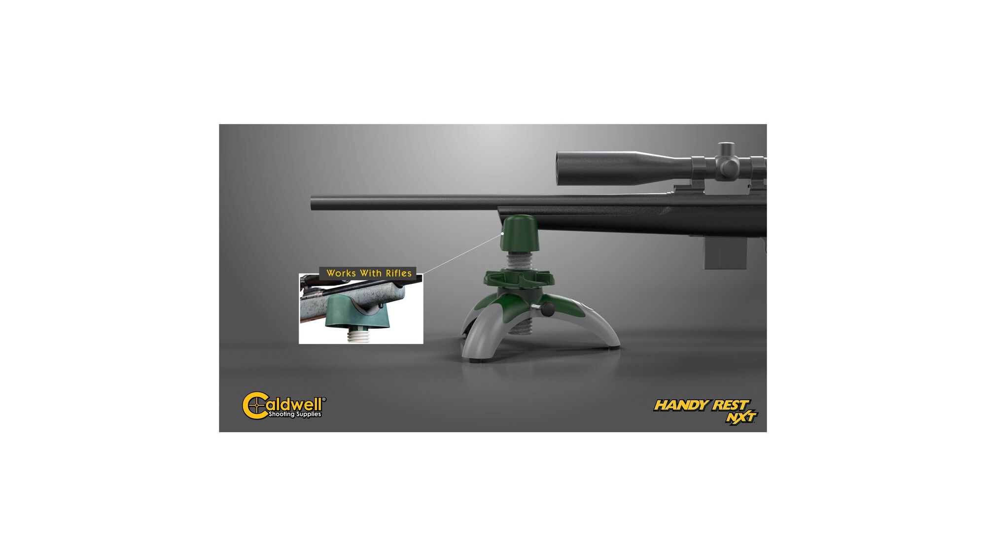Handy Shooting Rest NXT | Rifle & Pistol Rest | Caldwell