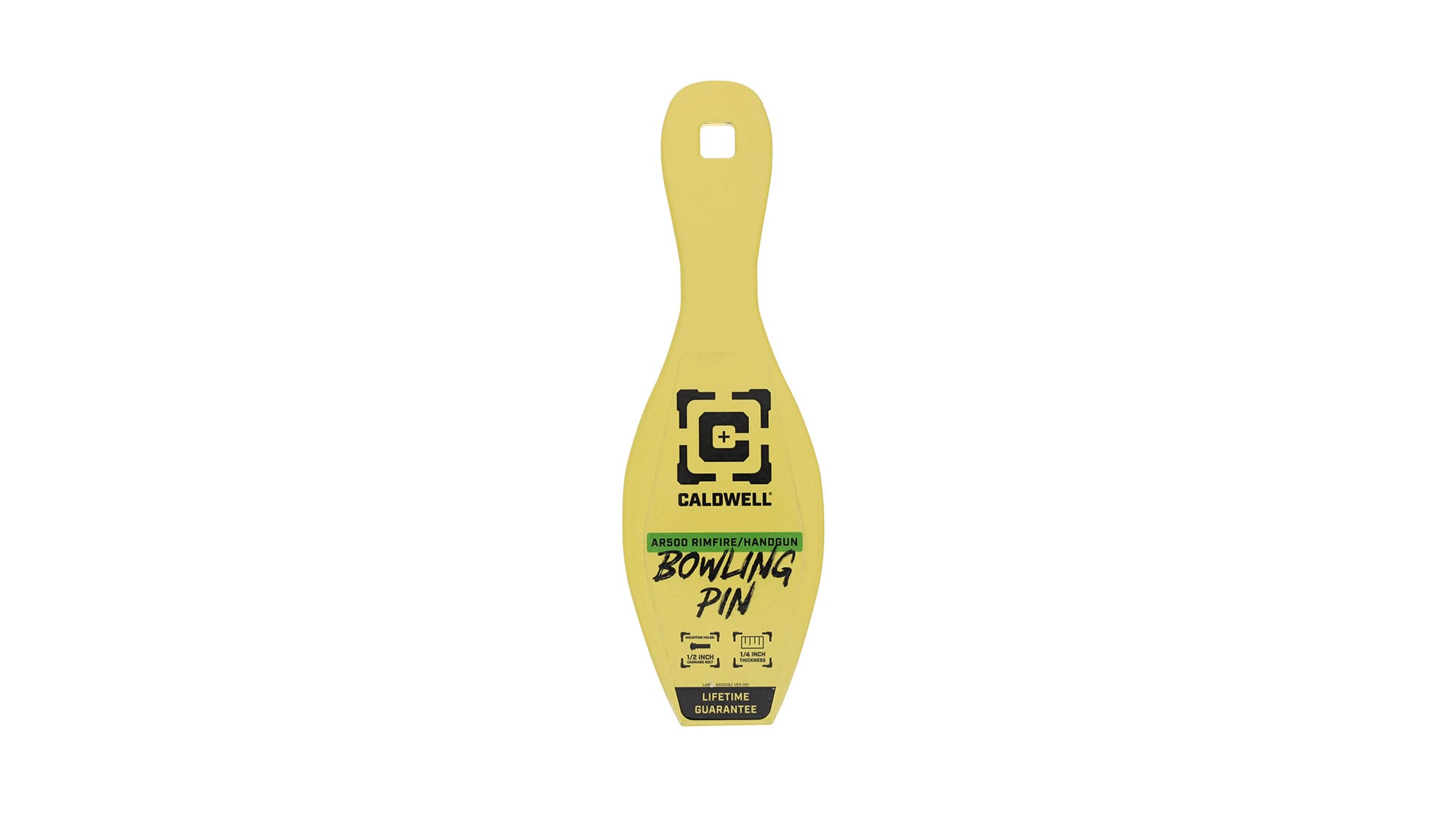 AR500 1/4" Rimfire/Handgun- Bowling Pin Target | Caldwell